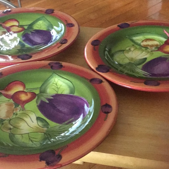 Laurie Gates | Kitchen | Laurie Gates Ware Ceramic Plates 3 | Poshmark